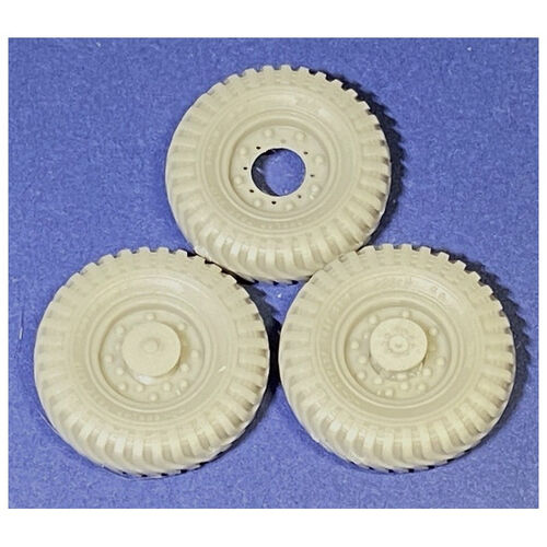 Resicast 352440 Late Pattern Wheels for Bedford MW (for Gecko Kits)