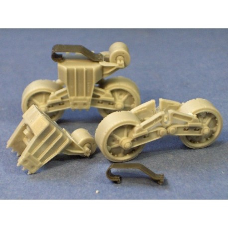 Resicast 352289 Bogies for Tasca M4A4 Kits