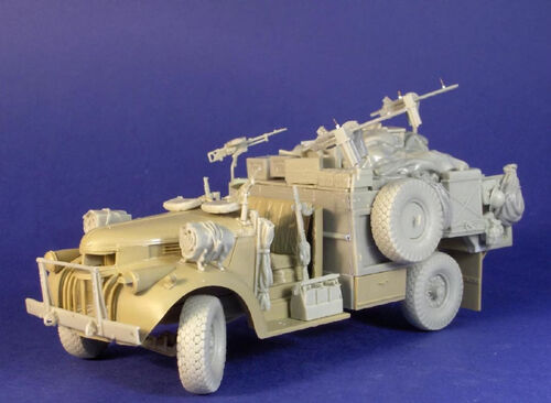 Resicast 352369 LRDG Heavy Weapon Vehicle (Late Version) - for Tamiya Kits