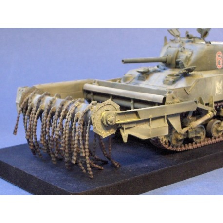 Resicast 351133 Sherman CRAB - Conversion Set (for Sherman M4A4 Tasca / Dragon kits)