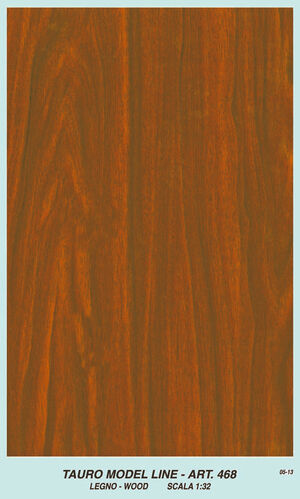 TAURO MODEL 468 Dark Wood Type Decal