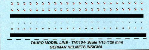 TAURO MODEL 1104 German Helmet Insignia IV (1939-1945)