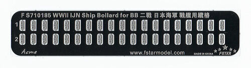 Five Star Model 710185 IJN WWII Ship Bollard for Battleships (18 pcs)