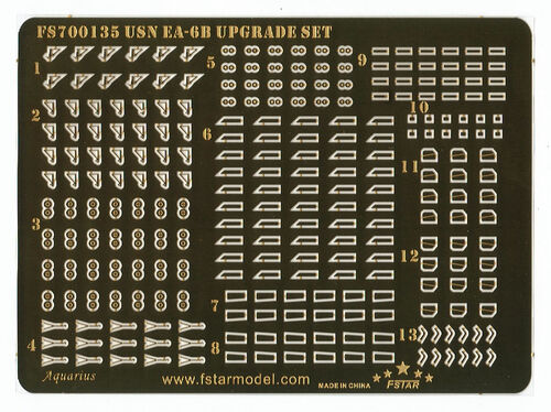 Five Star Model 700135 Grumman EA-6 B - Upgrade Set for Trumpeter kits