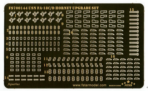Five Star Model 700144 McDonnell Douglas F/A-18 C/D Hornet - Upgrade Set