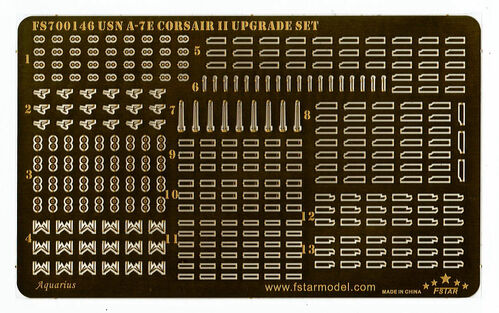 Five Star Model 700146 A-7 E Corsair II - Upgrade Set for Trumpeter Kits