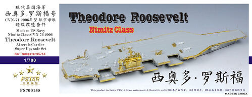 Five Star Model 700155 USS Theodore Roosevelt (CVN-71) 2006 - Super Upgrade Set (for Trumpeter 05754 Kit)