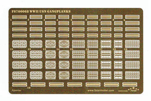 Five Star Model 700068 US Navy WWII Gangplanks