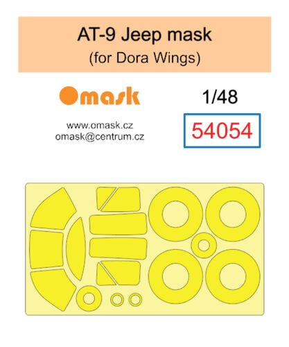 Omask 54054 AT-9 Jeep Mask (For Dora Wings)