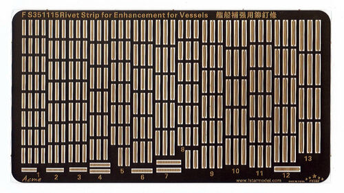 Five Star Model 351115 Rivet Strips for Enhancement for Vessels