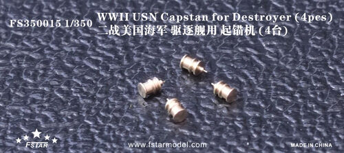 Five Star Model 350015 US Navy WWII Capstan for Destroyer (4 pcs)