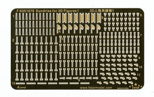 Five Star Model 351079 Sundries for 3D Figures
