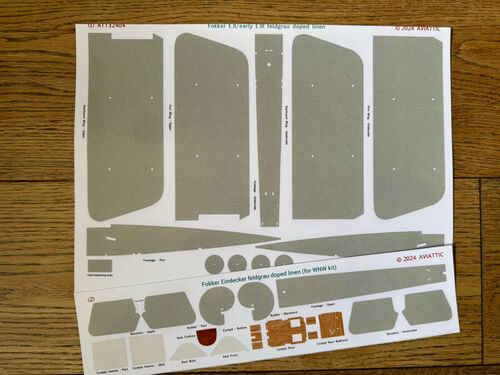 Aviattic ATT32404 Fokker E.II / early E.III - Feldgrau Doped Linen