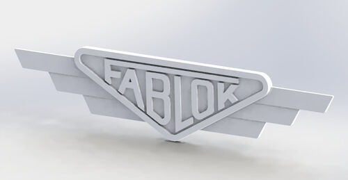 EMP3D 25011039 Tabliczki FabLok - typ 2 (2 sztuki)