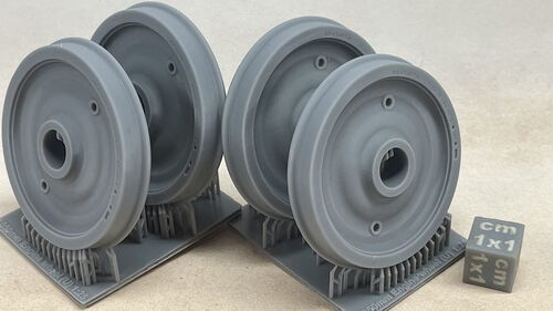 EMP3D 25010110 Koła 1050mm Lokomotywa - 2 Sztuki