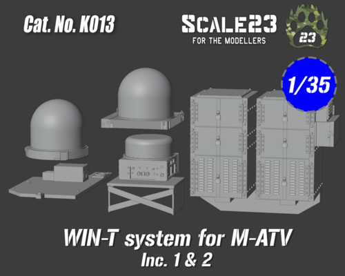 Scale23 35-K013 WIN-T System dla M-ATV (zawiera 1 & 2 - 1 kpl.)