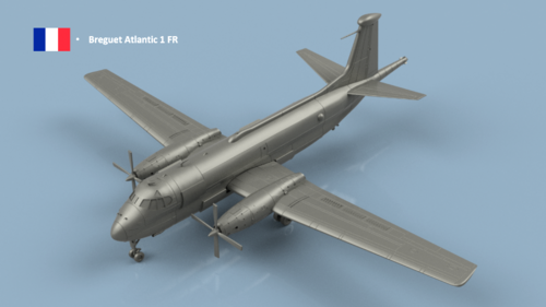 L'Arsenal 2.0 3D700295 Breguet Atlantic 1 French Service - 3D printing (1 pc)