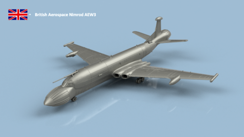 L'Arsenal 2.0 3D400470 British Aerospace Nimrod AEW3 - 3D printing (5 pcs)
