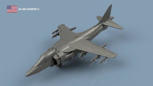 L'Arsenal 2.0 3D350398 Harrier II AV-8 B - 3D printing (5 pcs)