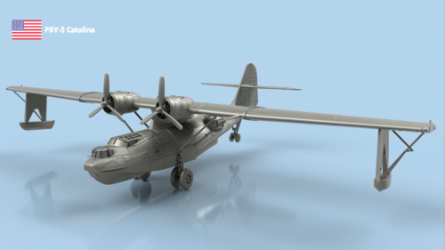 L'Arsenal 2.0 3D350413 Consolidated Catalina PBY-5 - 3D printing (1 pc)