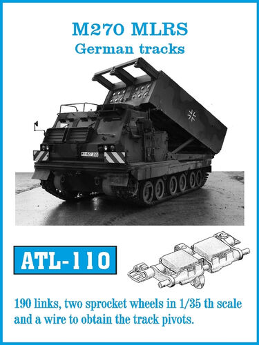FriulModel 110MLRS Tracks for M270 MLRS