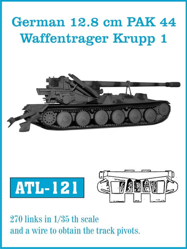 FriulModel 121 Tracks for German 12.8 cm PaK 44 Waffentrager Krupp 1