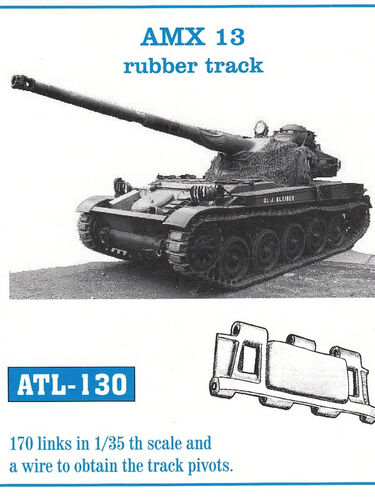 FriulModel 130 Tracks for AMX-13 Rubber Track
