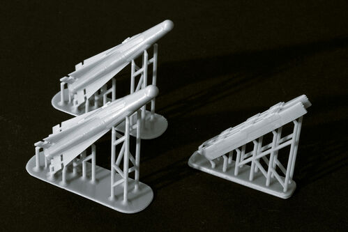 Matterhorn Circle RESIN06 AIM-26B / H-55S Falcon & Pylons for Dassault Mirage III C/S (for Kinetic Model kits)