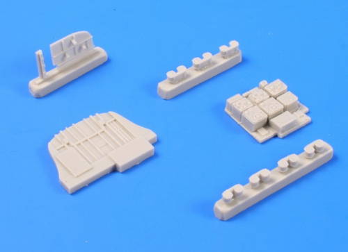 CMK K4254 Junkers Ju 88A - Bulkhead with radio sets for MG 15 position for Dragon