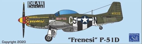 Draw Decal 32-P51-121 North American P-51 D - "Frenesi" Gathering of Mustangs Legends 1999