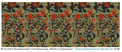 Peddinghaus-Decals 4254 Bundeswehr Spot Camouflage