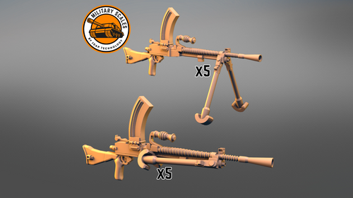 IDAP Technology PMI0434C Machine Gun Type 96