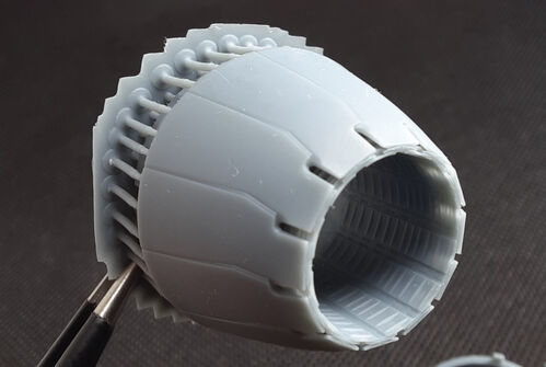 rise144models 48002 F-16 - GE Exhaust Close (for Kinetic kits)