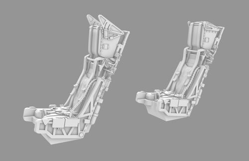 rise144models 72008 Mirage 2000 B/D/N - Mk.10 Ejection Seats