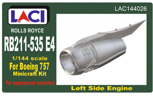 LACI 144026 Rolls-Royce RB211-535 E4 for Boeing 757 Minicraft kit