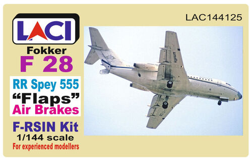 LACI 144125 Fokker F 28 with RR Spey-555 Flaps and Air Brakes for F-RSIN kit