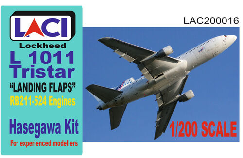 LACI 200016 Lockheed L1011 Tristar - Landing Flaps and RB211-524 for Hasegawa kit
