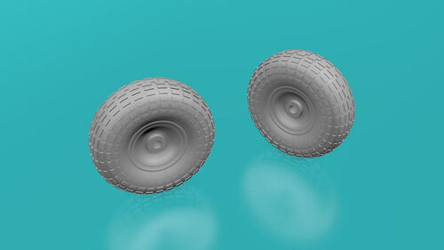 EMP3D 99160901-80 Koła Gumowe - Typ 1.1 - 6 Sztuk - 8,00mm Średnicy