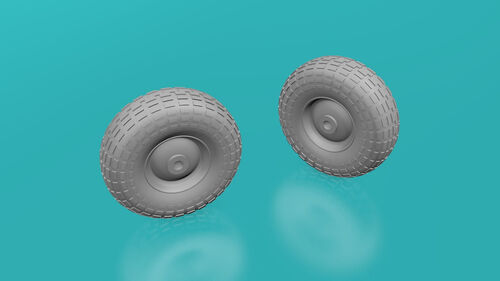 EMP3D 99160902-120 Koła Gumowe - Typ 1.2 - 6 Sztuk - 12,00mm Średnicy
