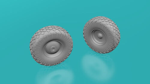 EMP3D 99160906-120 Koła Gumowe - Typ 2.3 - 6 Sztuk - 12,00mm Średnicy