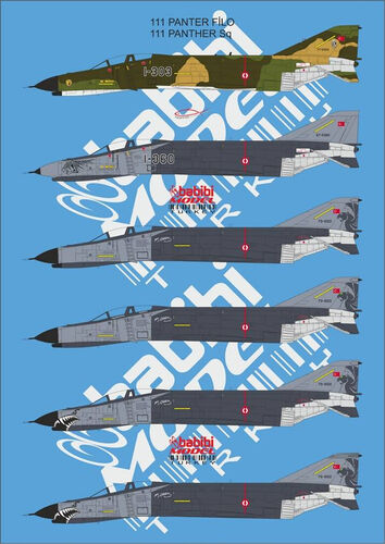 Babibi Models 01013 Turkish Air Force - Famous Phantoms