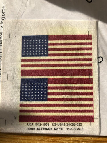 AMP Rokket 14 US National Ensign 1912-1959 34.75 x 66 inches