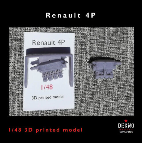 Dekno EN480300 Engine Renault 4P (3D-printed)