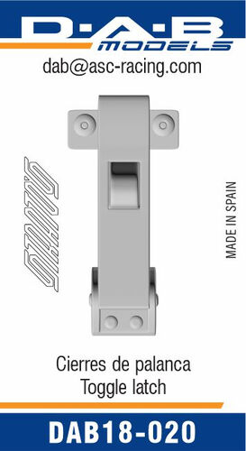 DAB Models 18-020 Toggle Latch (For Lancia Stratos)