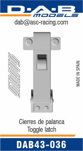 DAB Models 43-036 Toggle Latch (For Lancia Stratos)