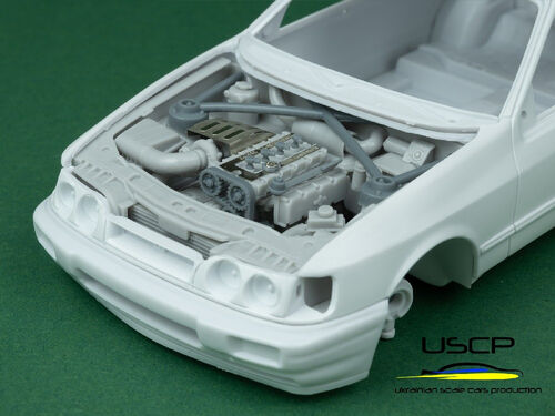 Ukrainian Scale Cars Production (USCP) 24T063 Sierra Cosworth 4x4 Engine Bay Super Detail Set