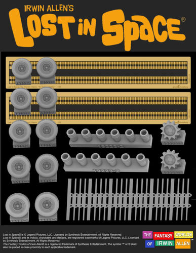 Green Strawberry 19223-1_35 Tracks for Chariot - Lost in Space