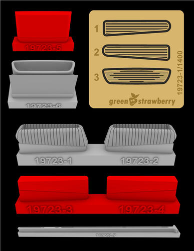 Green Strawberry 19723-1_1400 USS Enterprise NCC-1701-D Galaxy class - Impulse engines