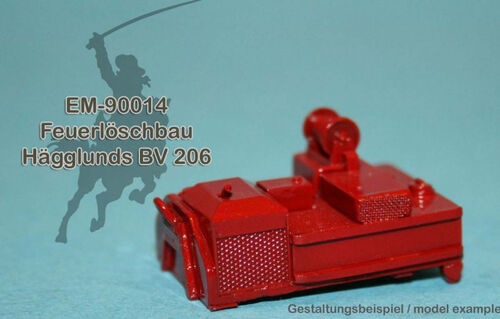 MR Modellbau 90014 Firefighter water tank module for Hägglunds BV 206 (for Trident kits)