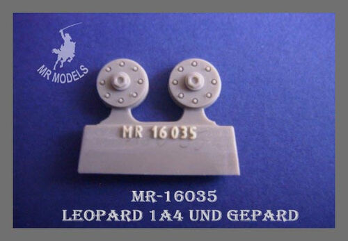 MR Modellbau 16035 Sprocket Wheel for Leopard 1A4 and Gepard (for Tamiya kits)